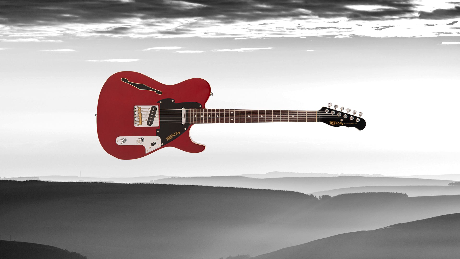 Fret-King guitars, professional working instruments designed in the UK