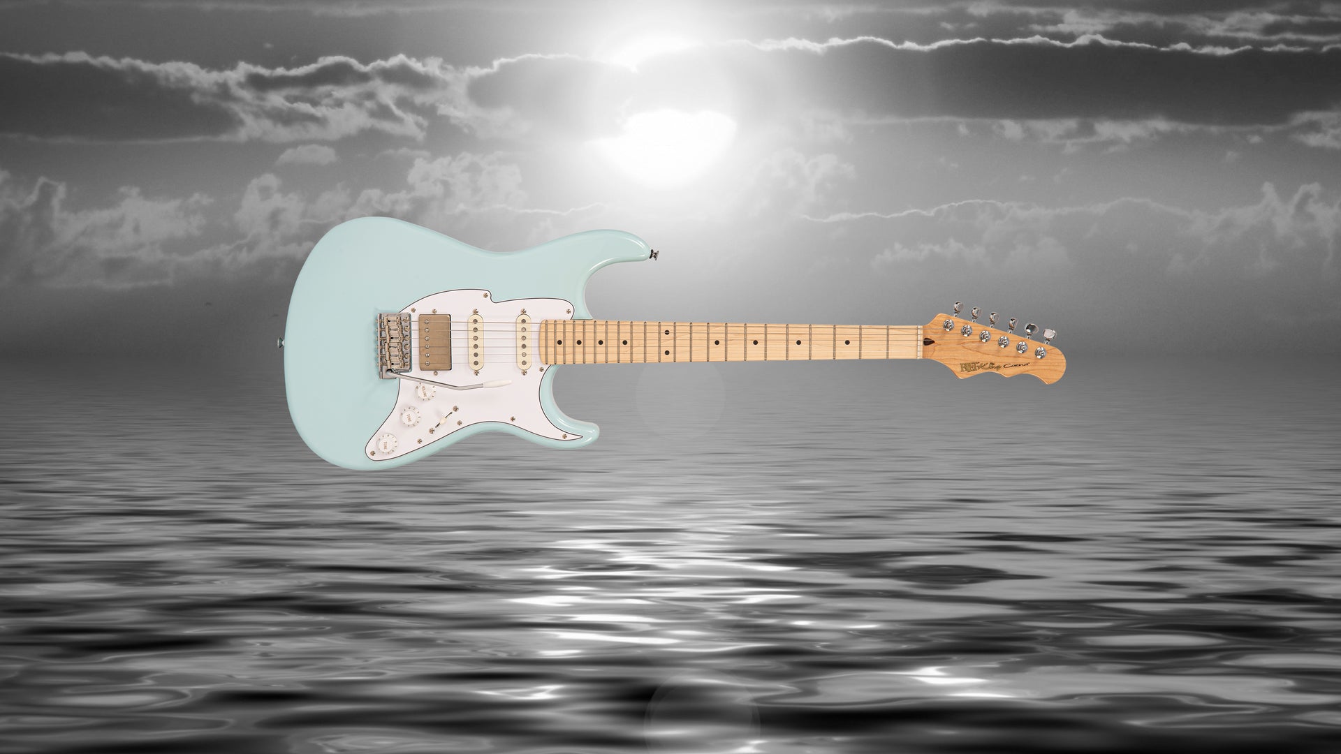Fret-King guitars, professional working instruments designed in the UK