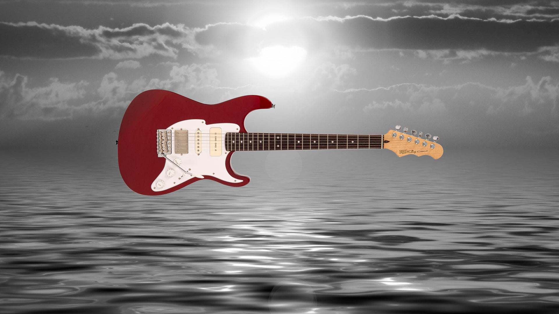 Fret-King guitars, professional working instruments designed in the UK