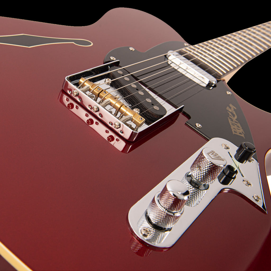 Fret-King Country Squire Stealth single cutaway electric guitar ~ Candy ...